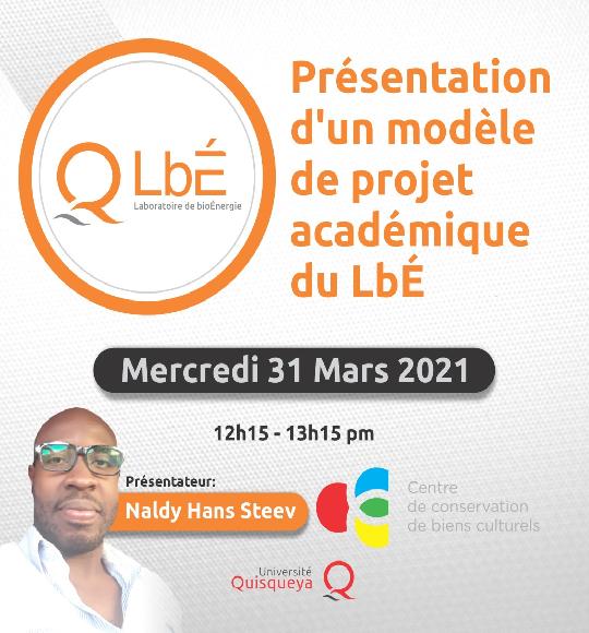 Présentation modèle de projet académique du LbE | UniQ